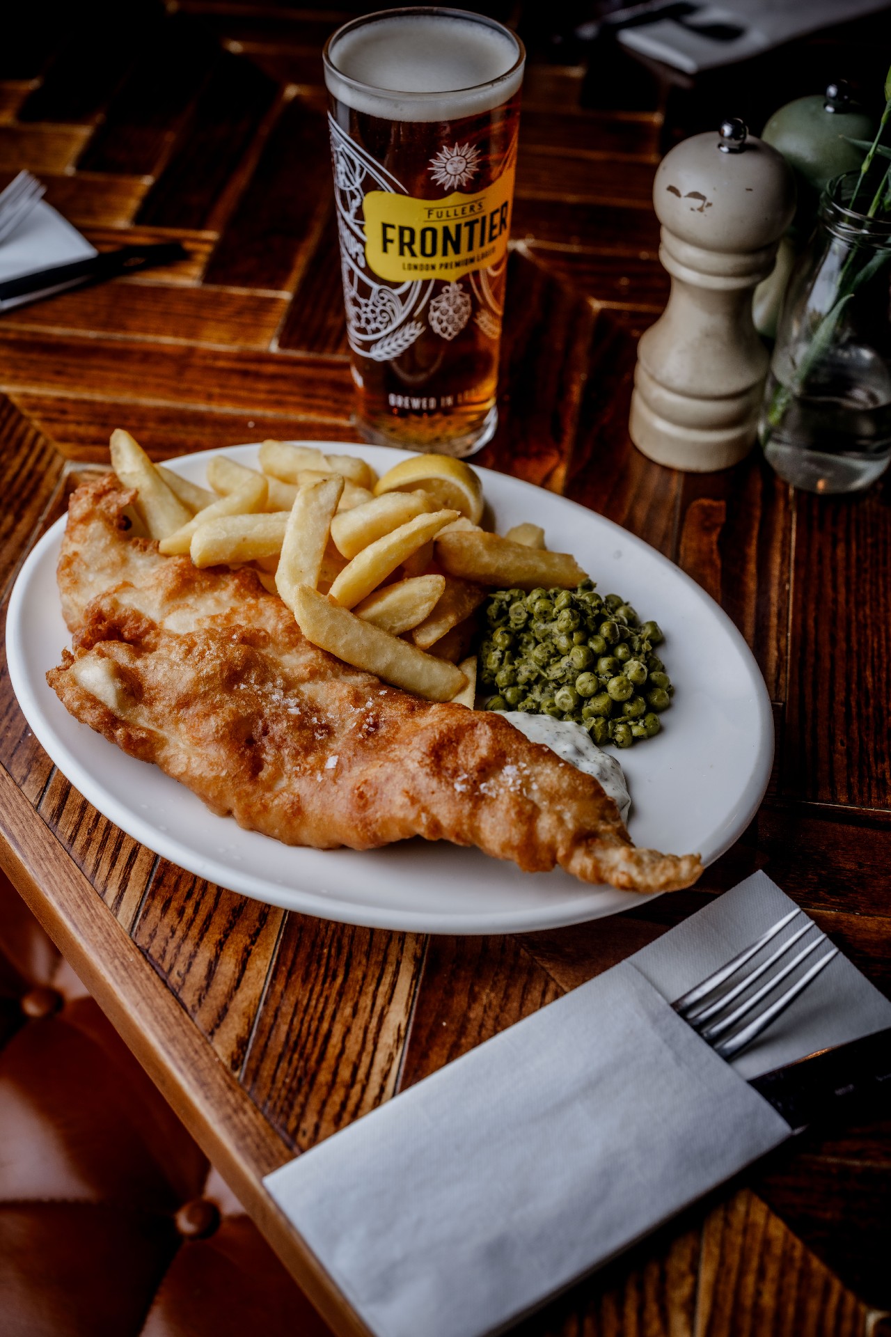 Food at The Bell & Crown Pub & Restaurant, Chiswick
